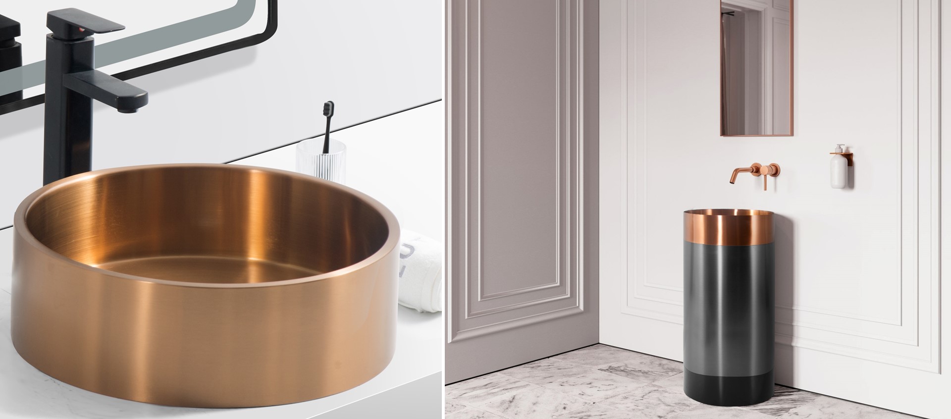 Los 6 lavamanos modernos que se adelantaron a las tendencias